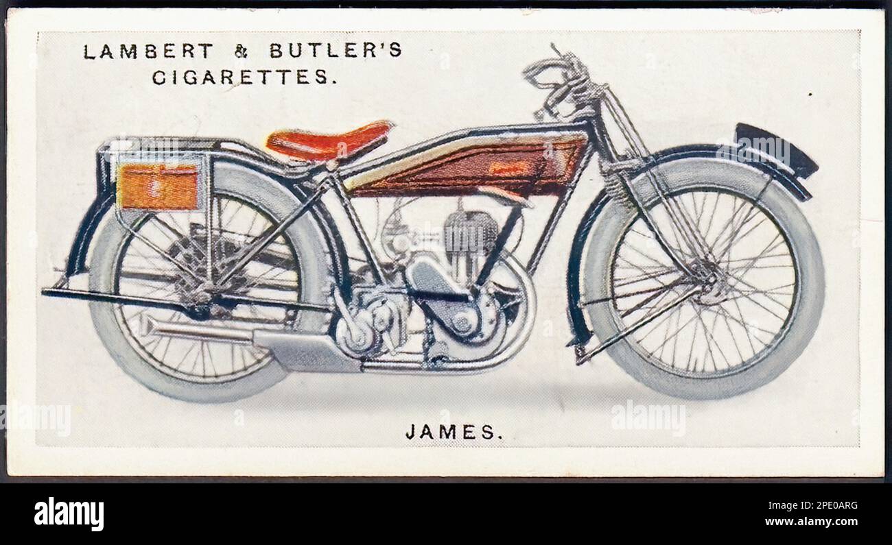 James motorcycle hi-res stock photography and images - Alamy