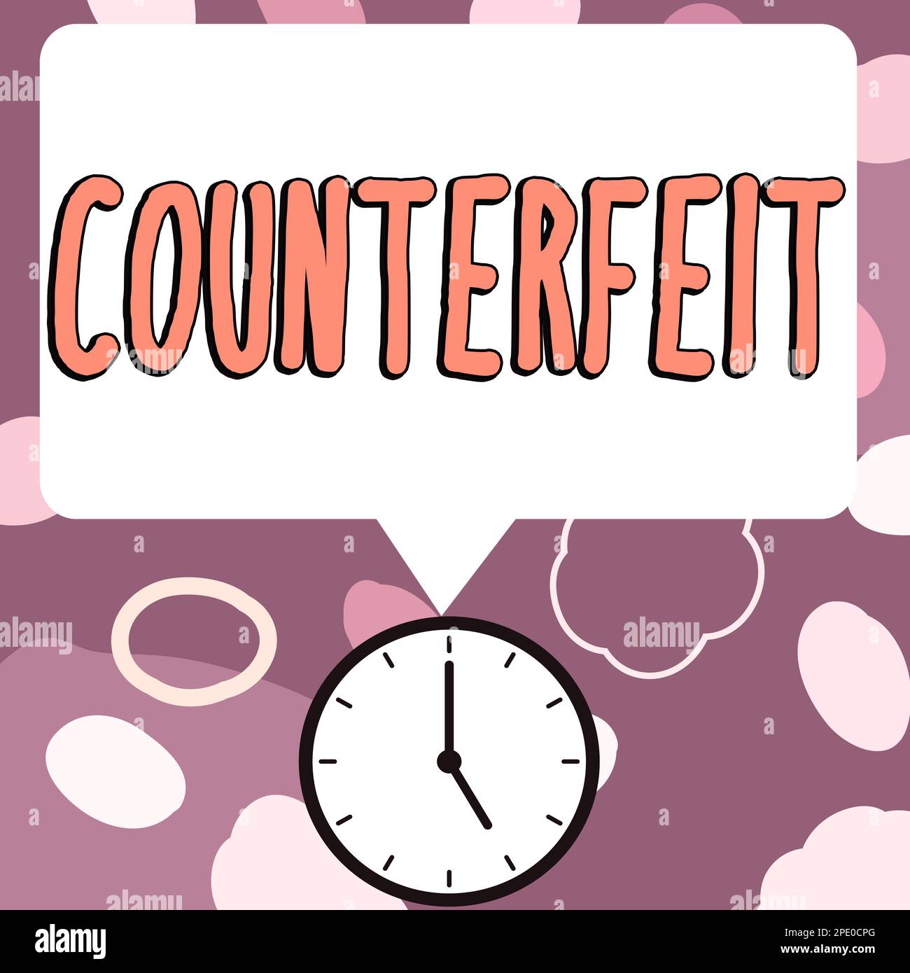 Inspiration showing sign Counterfeit. Word Written on made in imitation ...