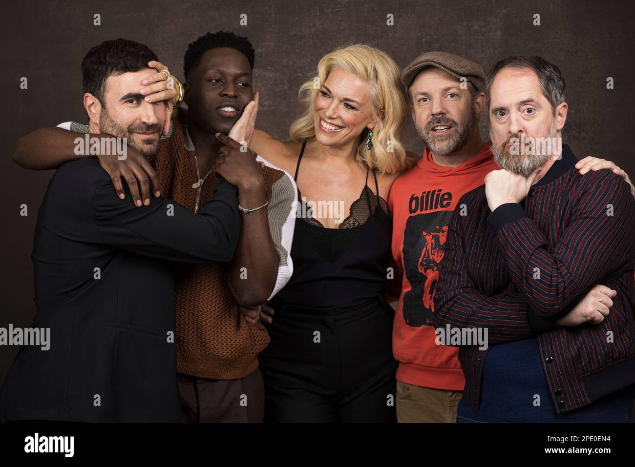 Brett Goldstein, from left, Toheeb Jimoh, Hannah Waddingham, Jason ...