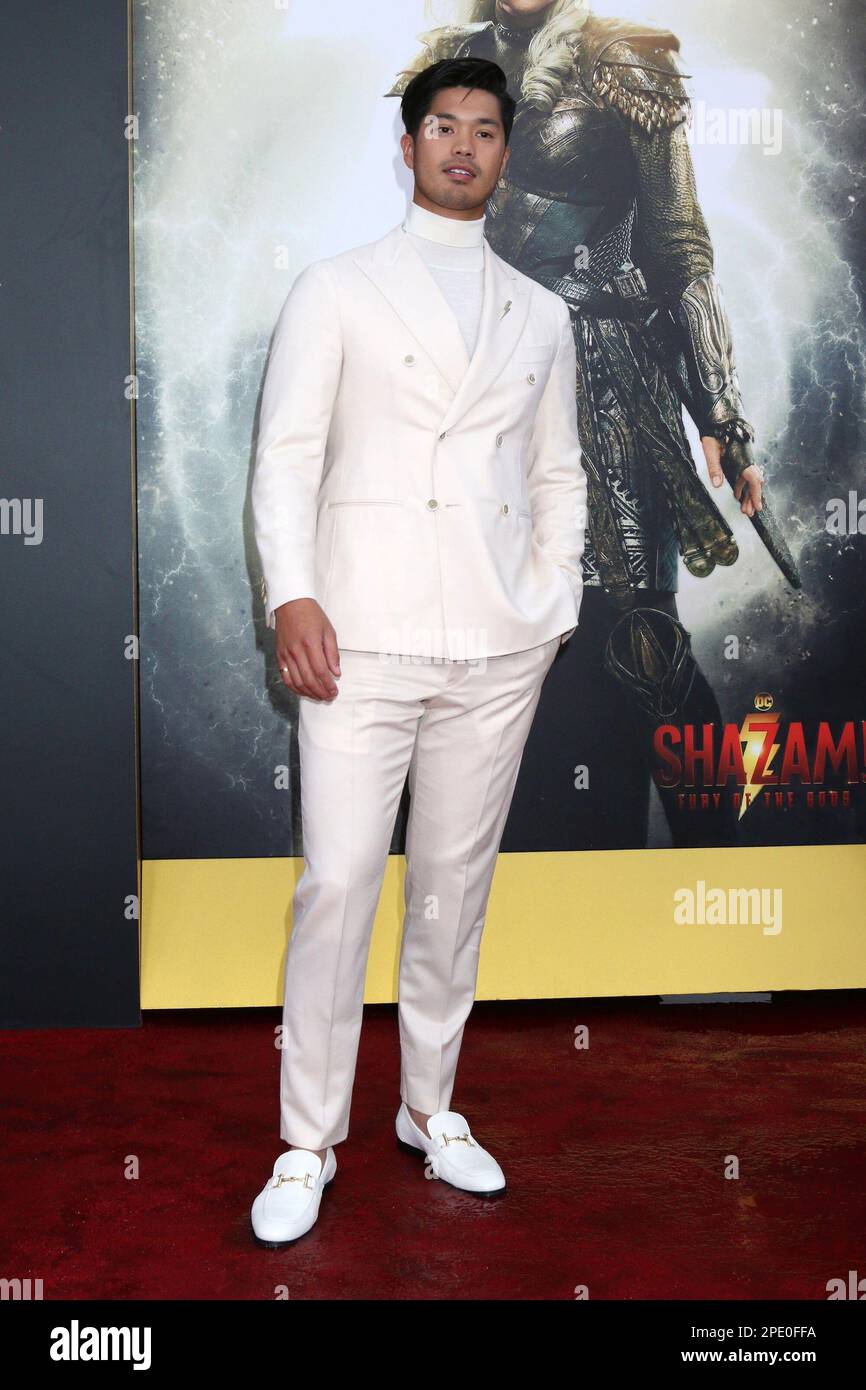 Los Angeles, CA. 14th Mar, 2023. Ross Butler at arrivals for SHAZAM ...