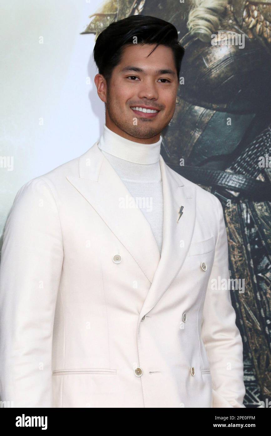 Los Angeles, CA. 14th Mar, 2023. Ross Butler at arrivals for SHAZAM ...