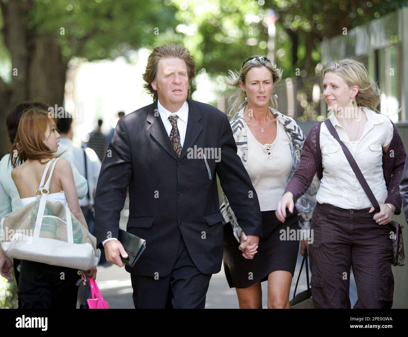 Tim Blackman, the father of murdered British woman Lucie Blackman ...