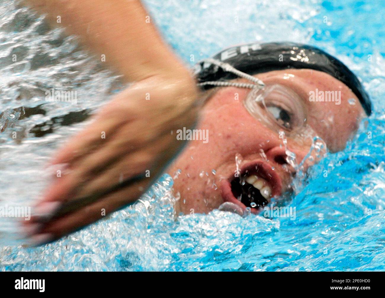 USA's Kate Zeigler swims to a gold medal in the final of the women's ...