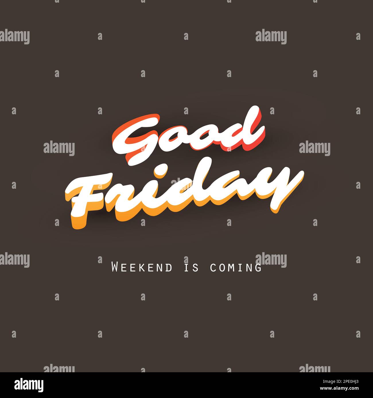 Happy good friday vector vectors hi-res stock photography and images ...