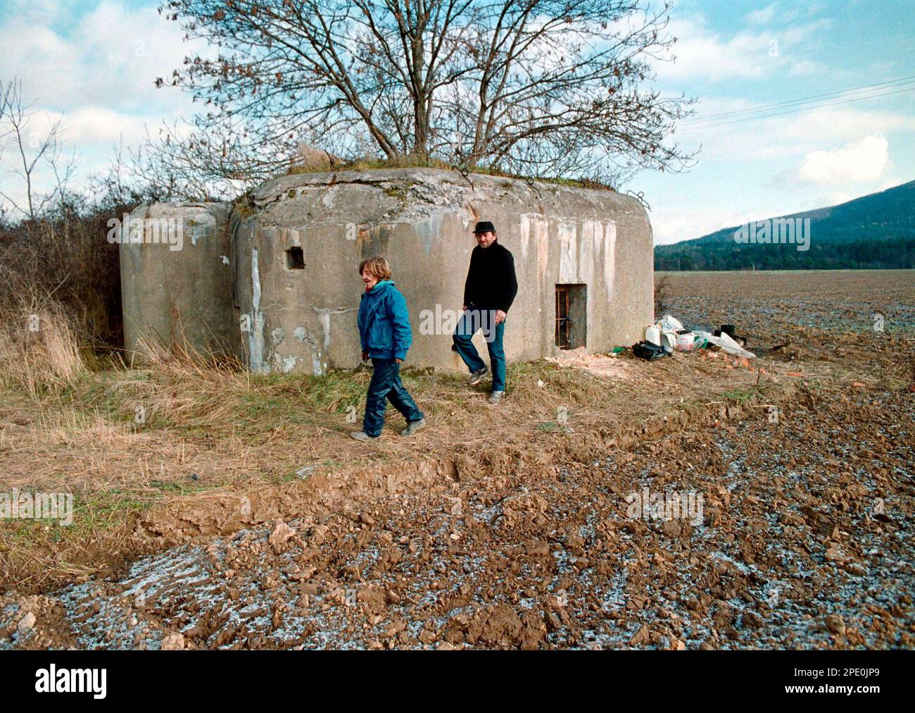 ** FILE** Czech military infantry concrete fortress built in 1930s in ...