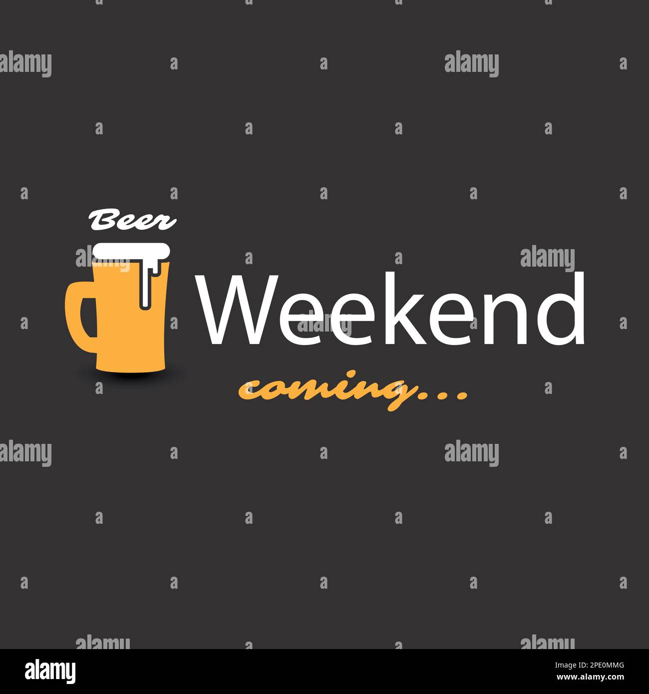 Weekends vector vectors hi-res stock photography and images - Alamy