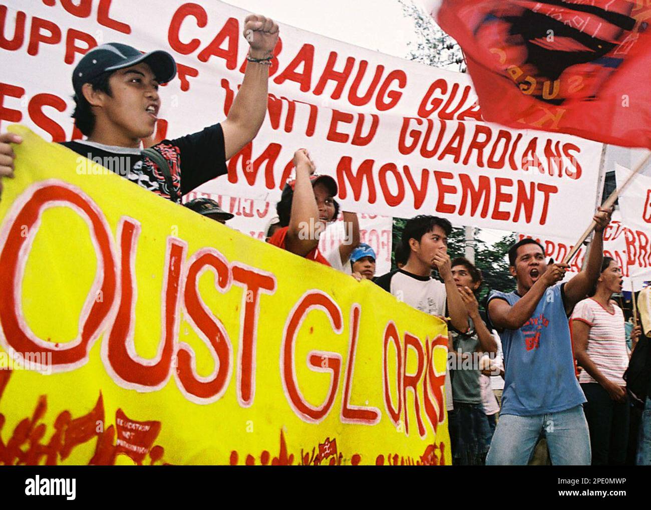 As Philippine President Gloria Macapagal Arroyo delivers her State of ...