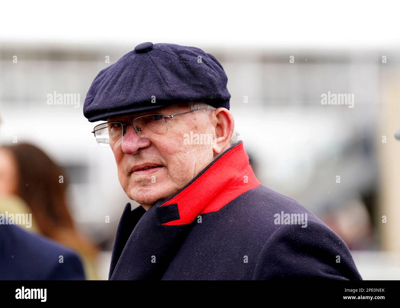 Sir Alex Ferguson on day two of the Cheltenham Festival at Cheltenham ...