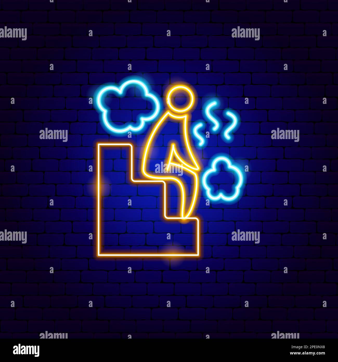 Neon skincare beauty woman Stock Vector Images - Alamy