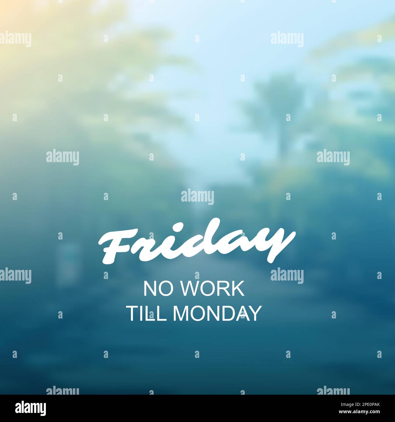 No Work Till Monday Banner Design Stock Vector Image & Art - Alamy