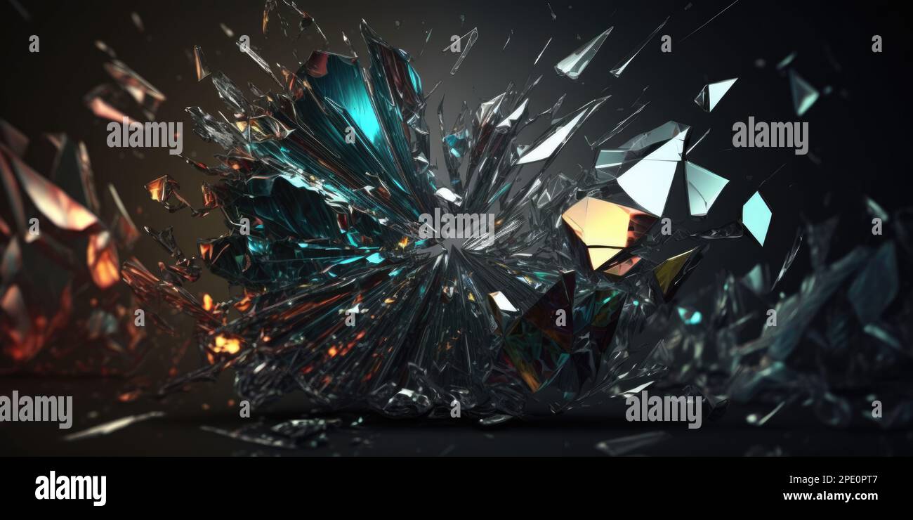 Broken glass shard isolated hi-res stock photography and images - Alamy