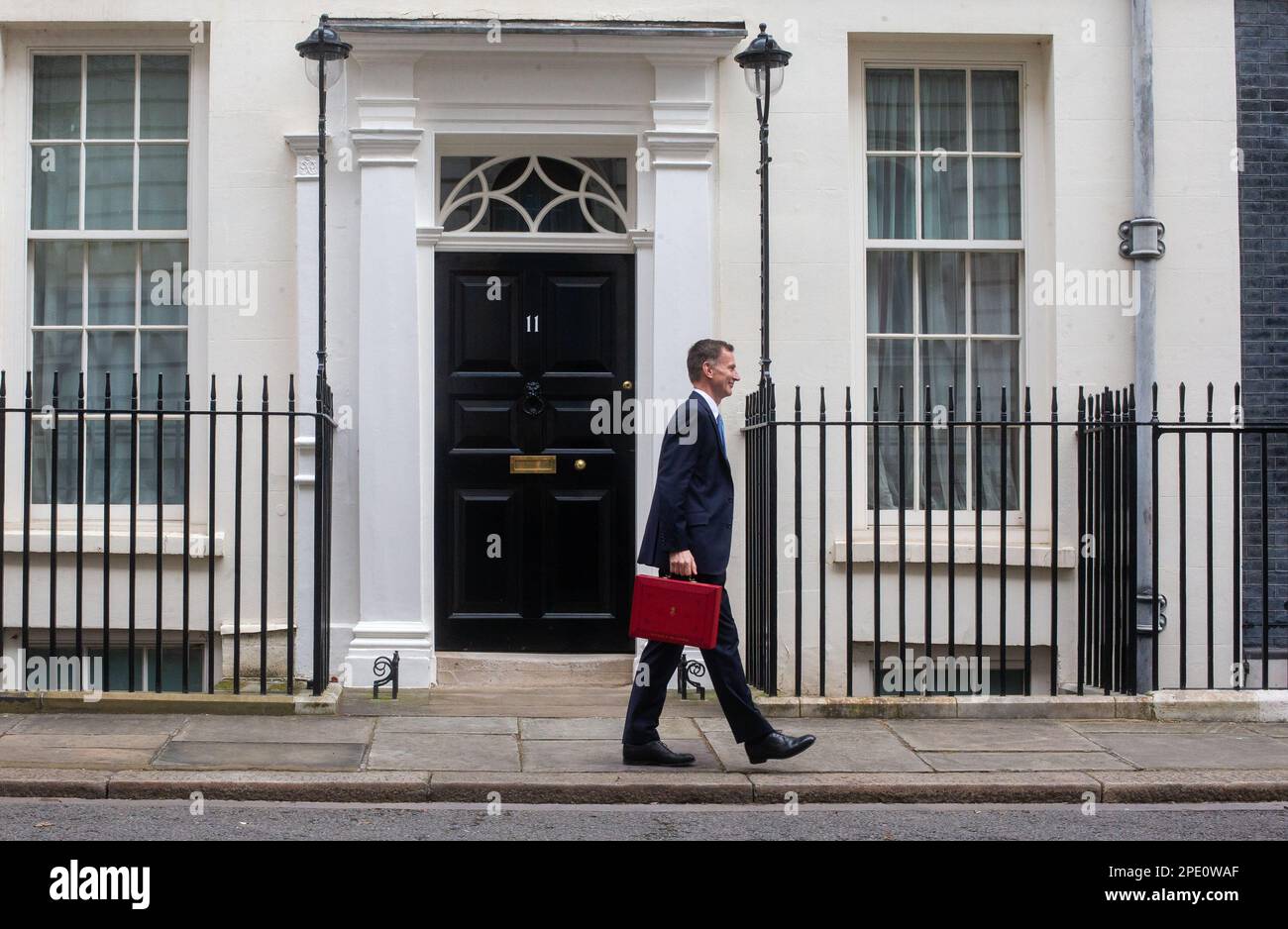 London, England, UK. 15th Mar, 2023. Chancellor of the Exchequer JEREMY ...