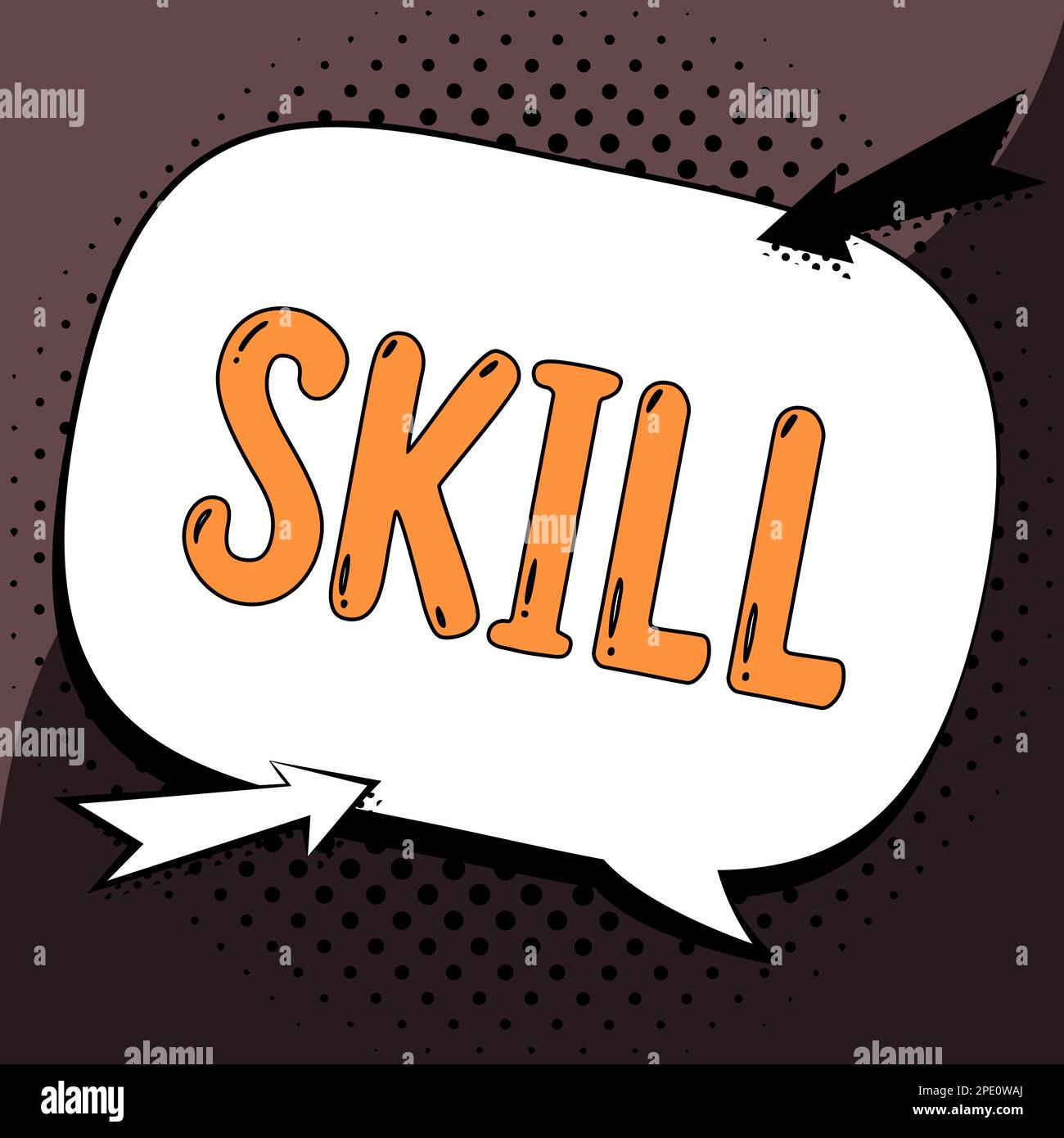 Conceptual caption Skill. Business overview ability to use one's ...