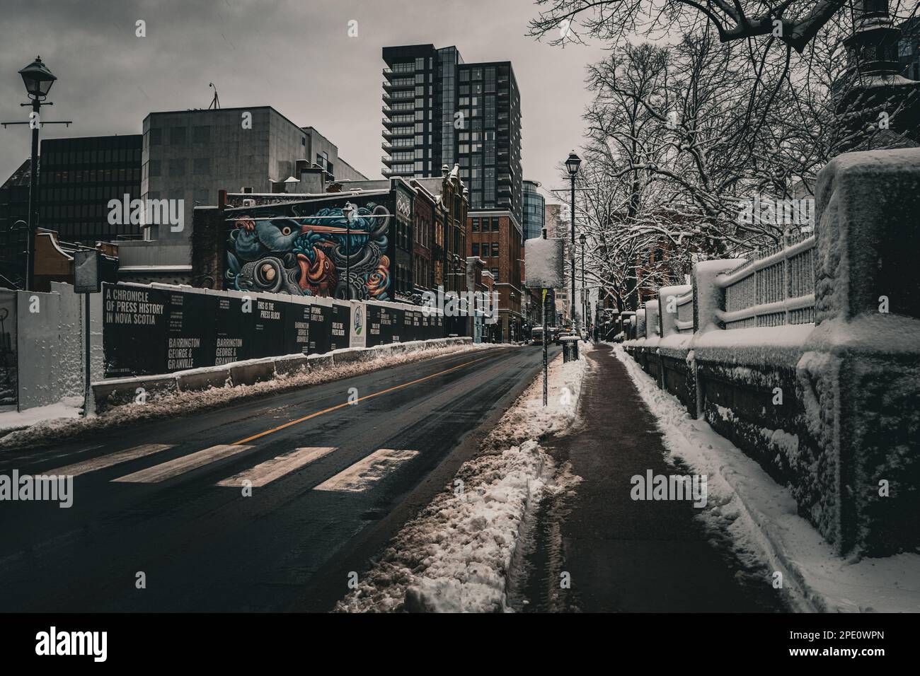 barrington street halifax nova scotia Stock Photo - Alamy