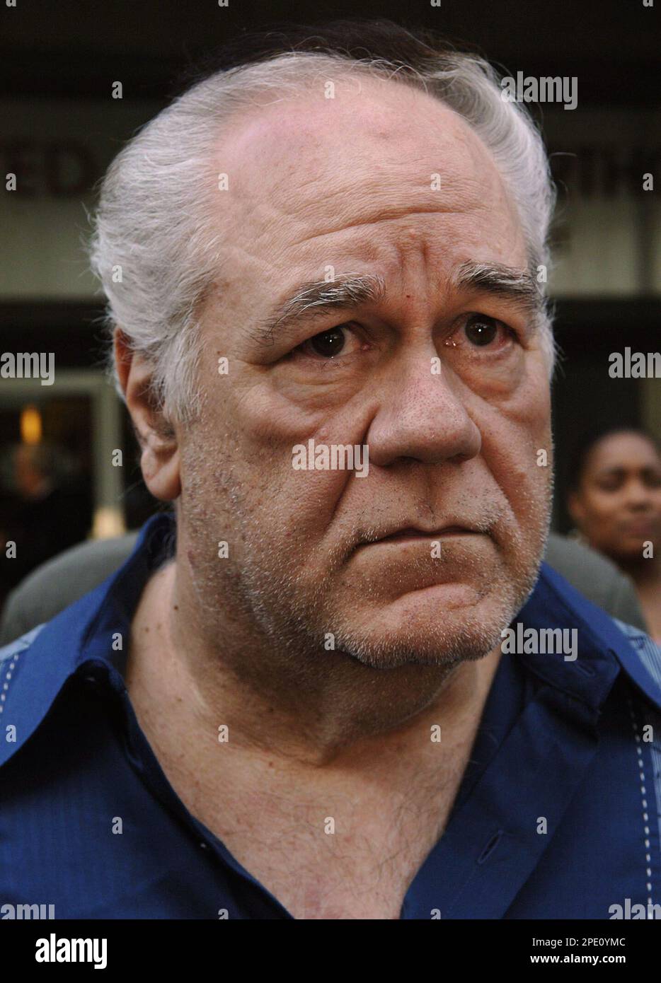 Former New York City police detective Louis Eppolito exits Brooklyn ...