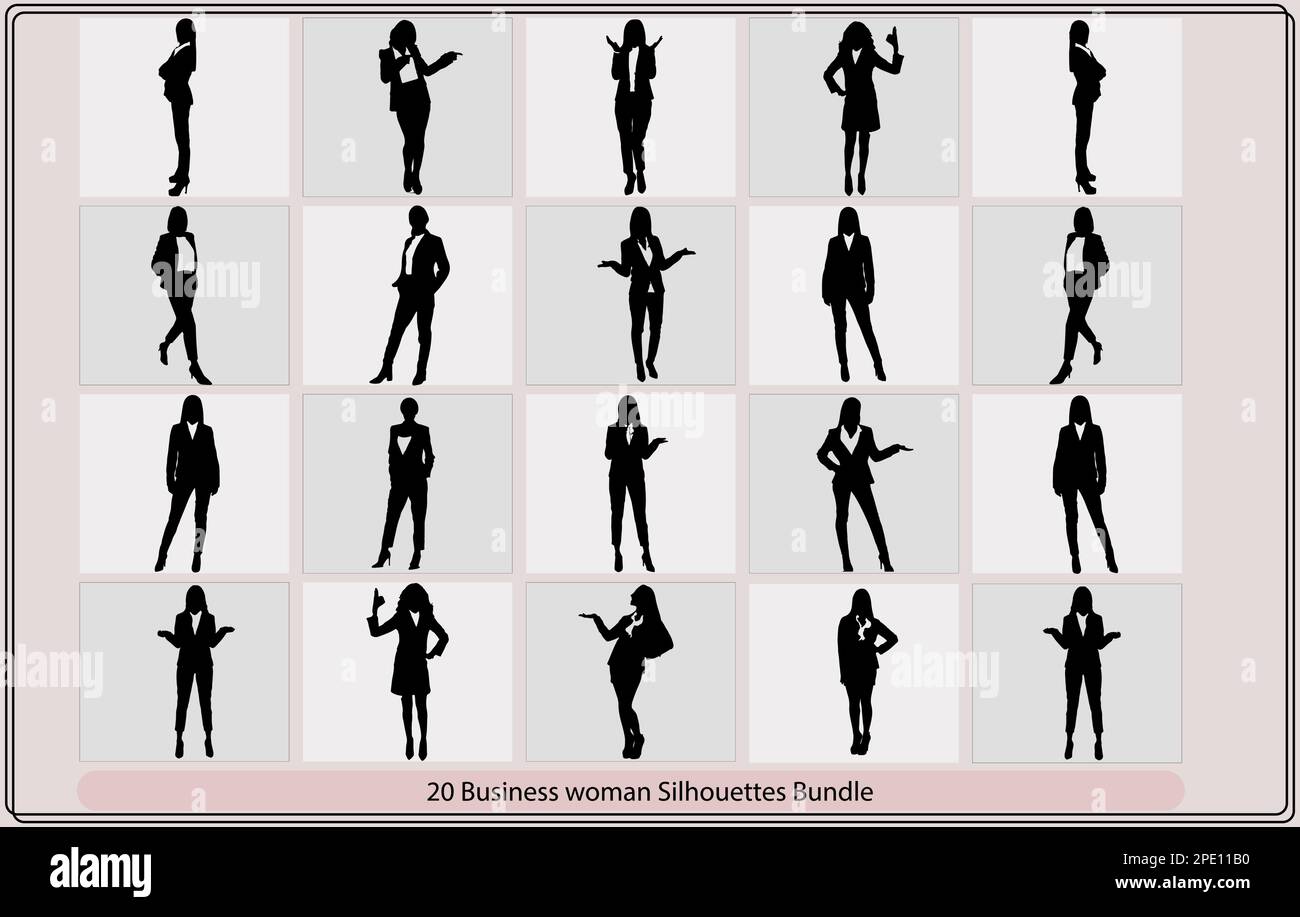 People silhouettes vector vectors hi-res stock photography and images ...