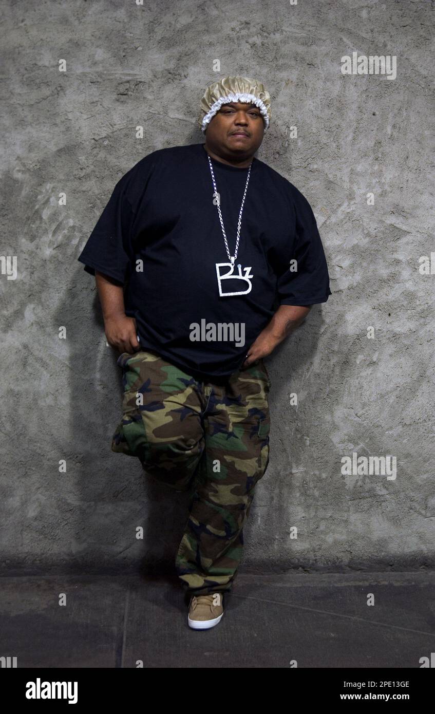 Rapper Bizarre poses at Chelsea Market in New York, May 17, 2005. His ...
