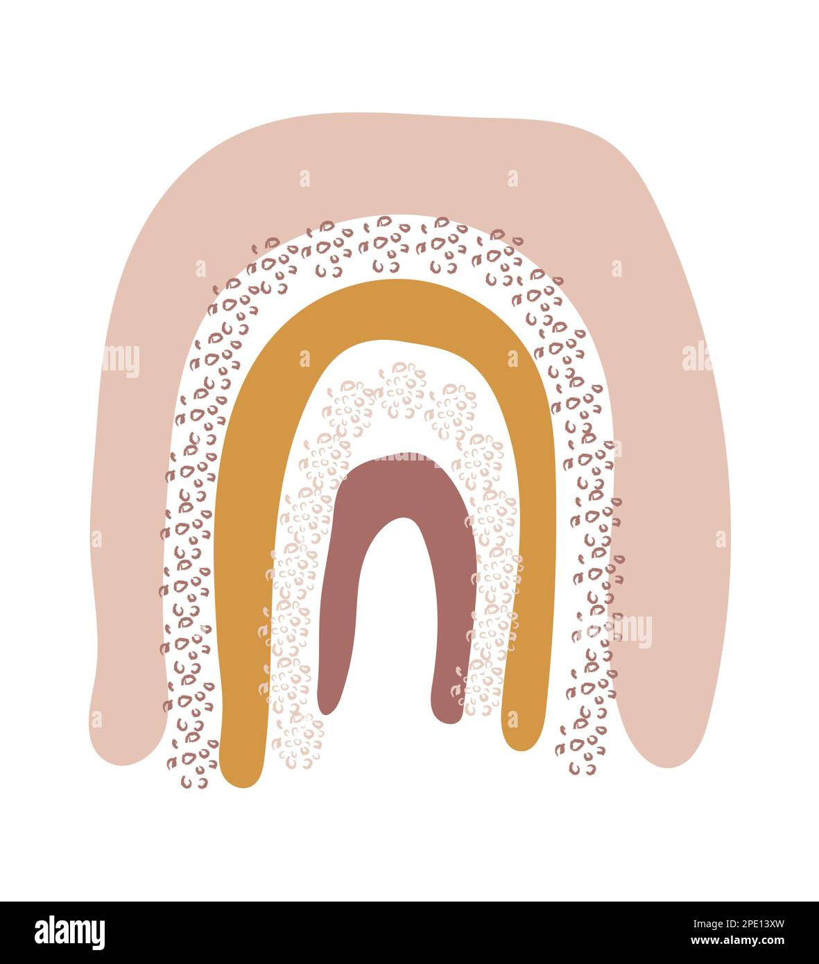 Boho style isolated cartoon Cut Out Stock Images & Pictures - Alamy