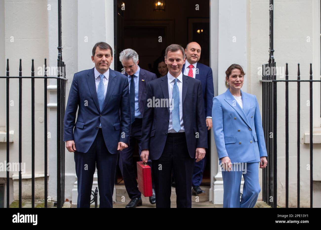 London, England, UK. 15th Mar, 2023. Chancellor of the Exchequer JEREMY ...