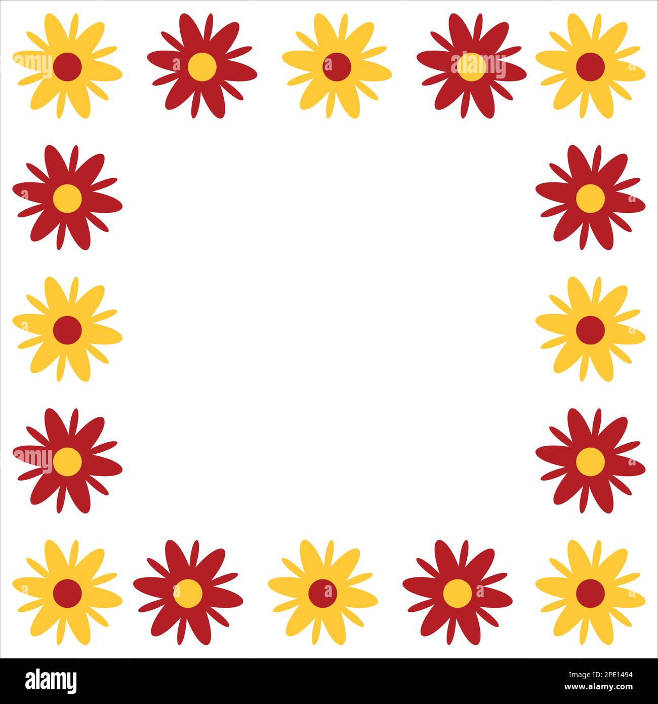 Seamless border pink rose Stock Vector Images - Alamy