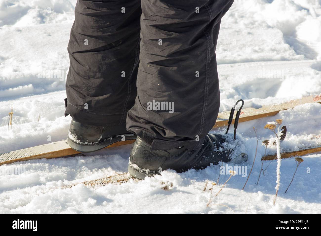 Ski stands hi-res stock photography and images - Alamy