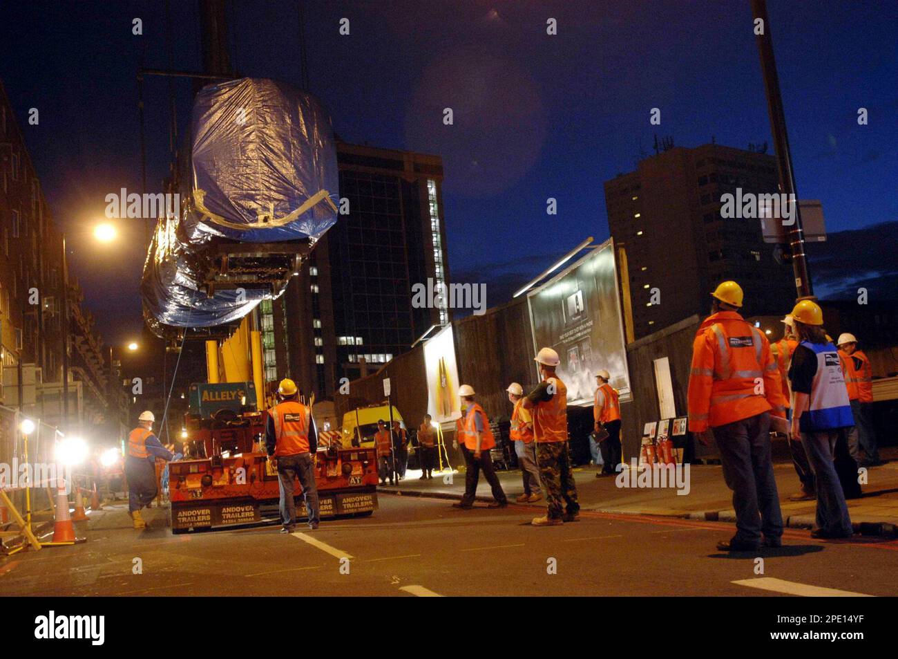 The mangled carriage where seven people died in the terror attack near ...