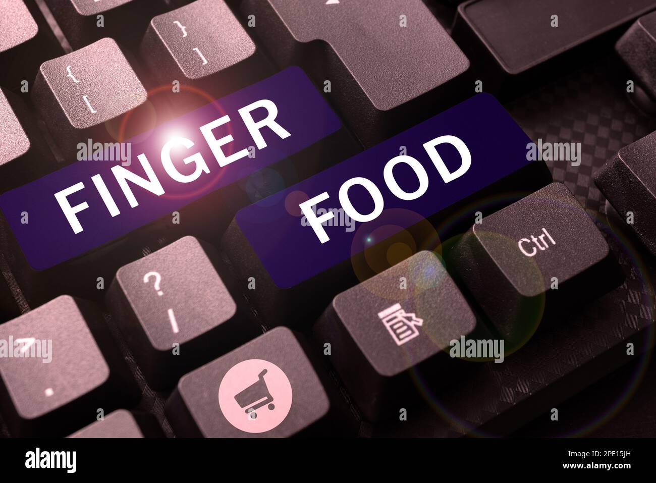 Inspiration showing sign Finger Food. Business showcase products and ...