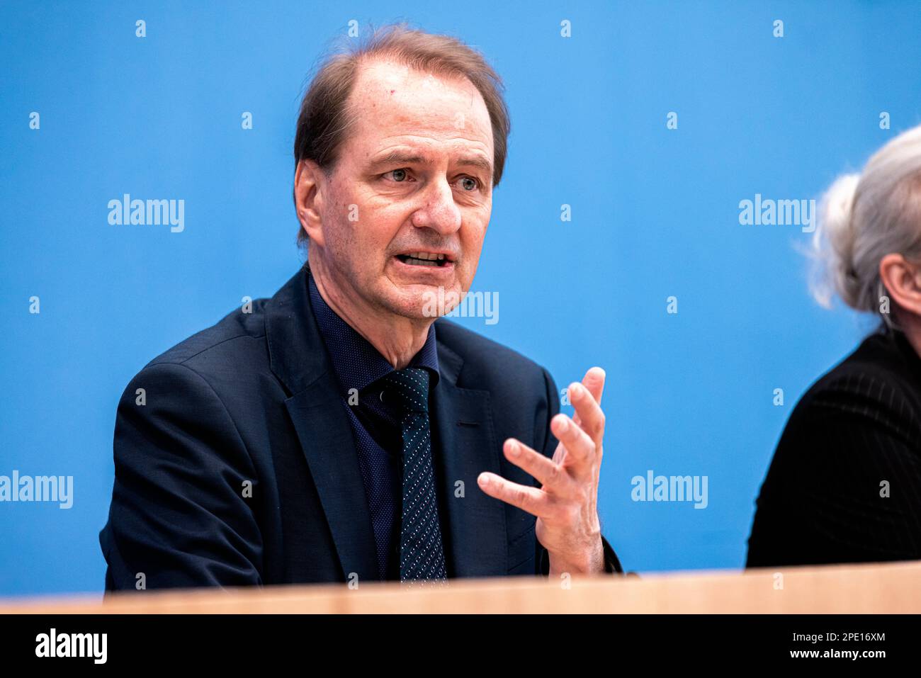 Berlin, Deutschland. 14th Mar, 2023. Prof. Dr. Dirk Messner, President ...