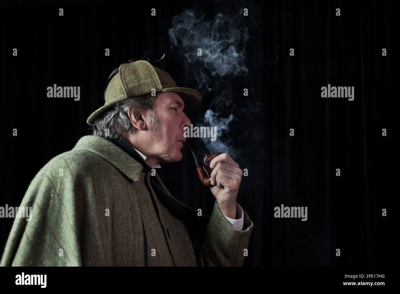 Depiction of Arthur Conan Doyle's legendary fictional detective ...