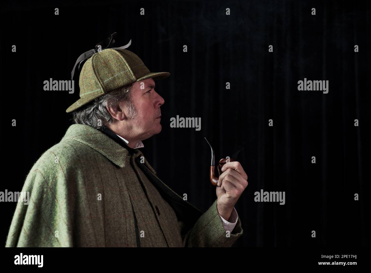 Depiction of Arthur Conan Doyle's legendary fictional detective ...