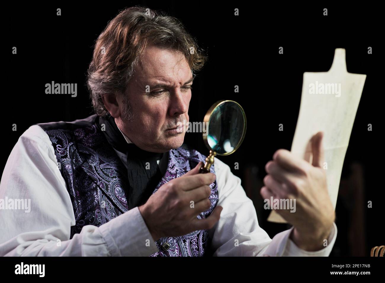 Interpretation of a Victorian historian, investigator of antiquities or ...