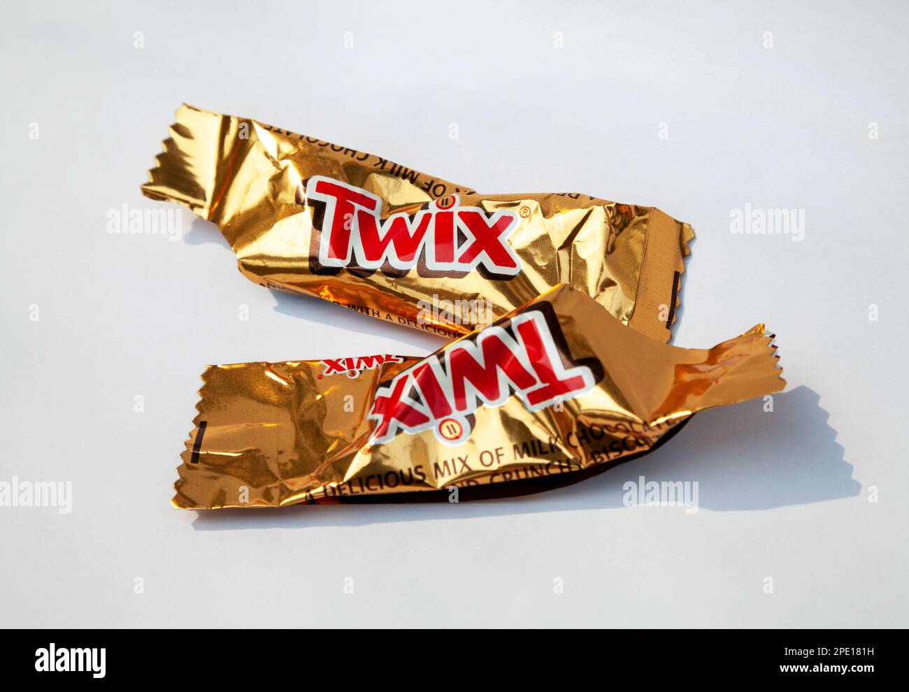 Empty sweet wrappers hi-res stock photography and images - Alamy