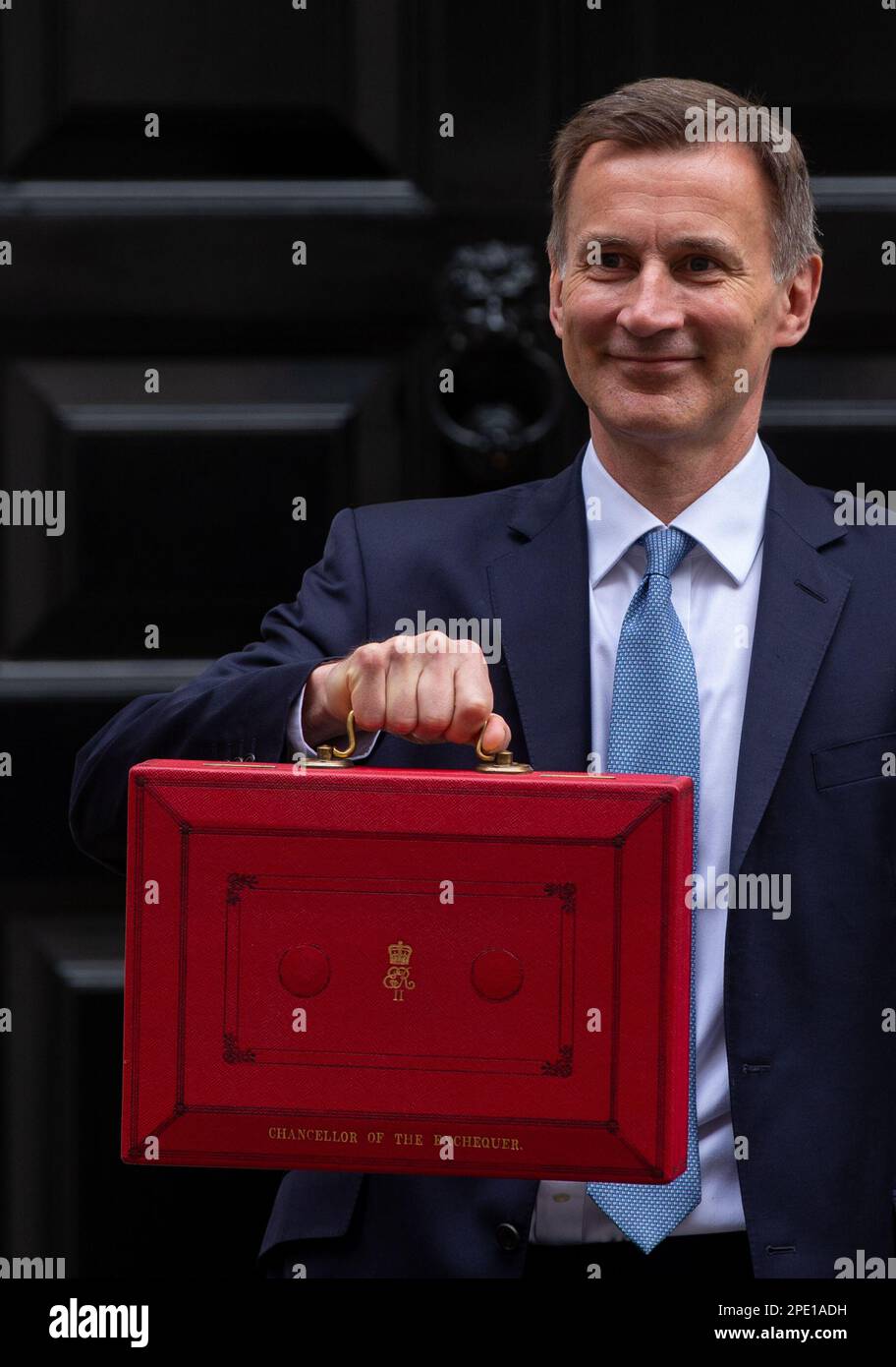 London, England, UK. 15th Mar, 2023. Chancellor of the Exchequer JEREMY ...