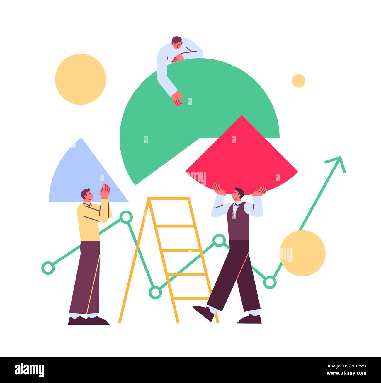 Statistical graphics Cut Out Stock Images & Pictures - Alamy