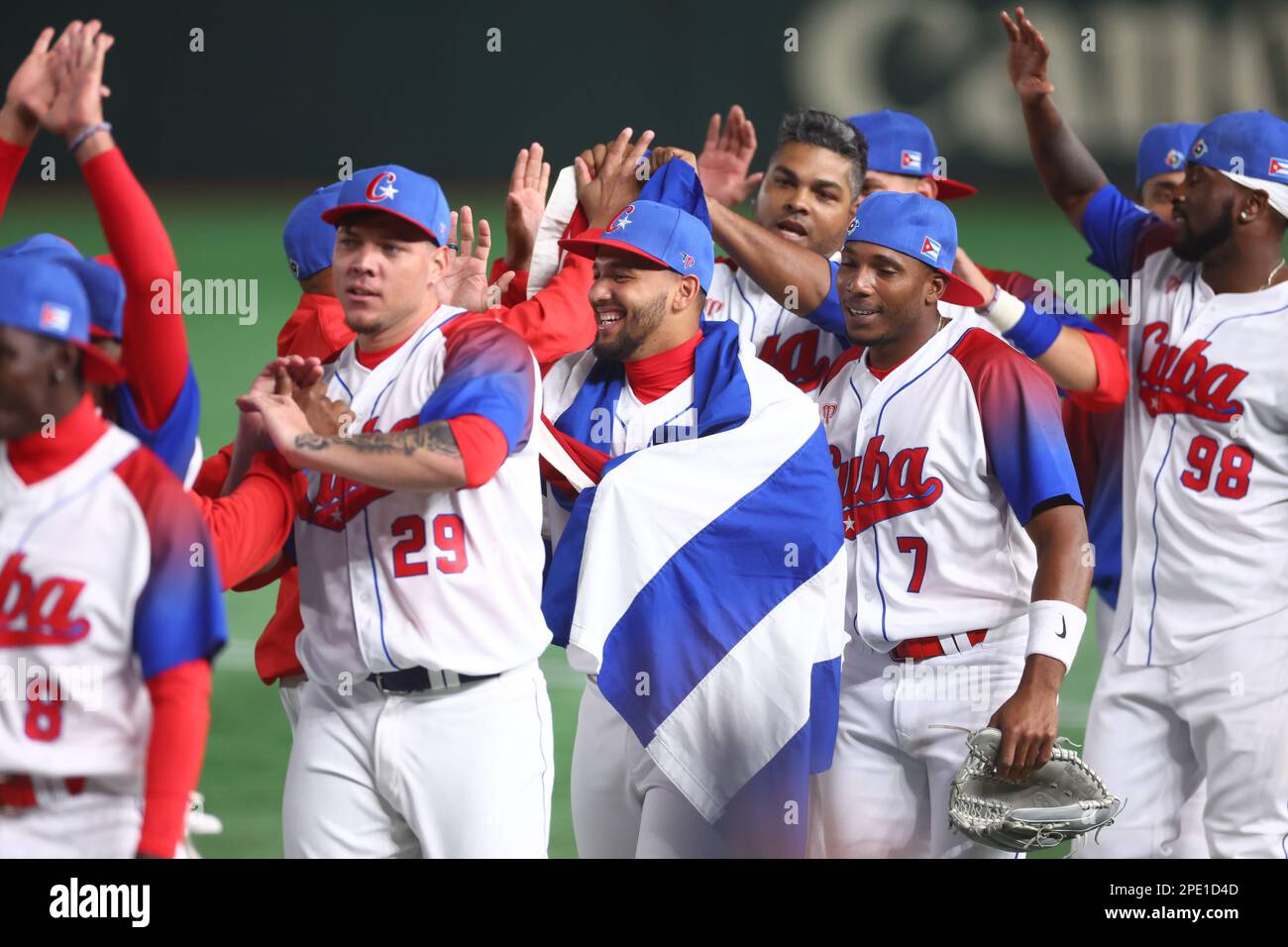 Tokyo, Japan. 15th Mar, 2023. Cuba team group (CUB) Baseball : 2023 ...