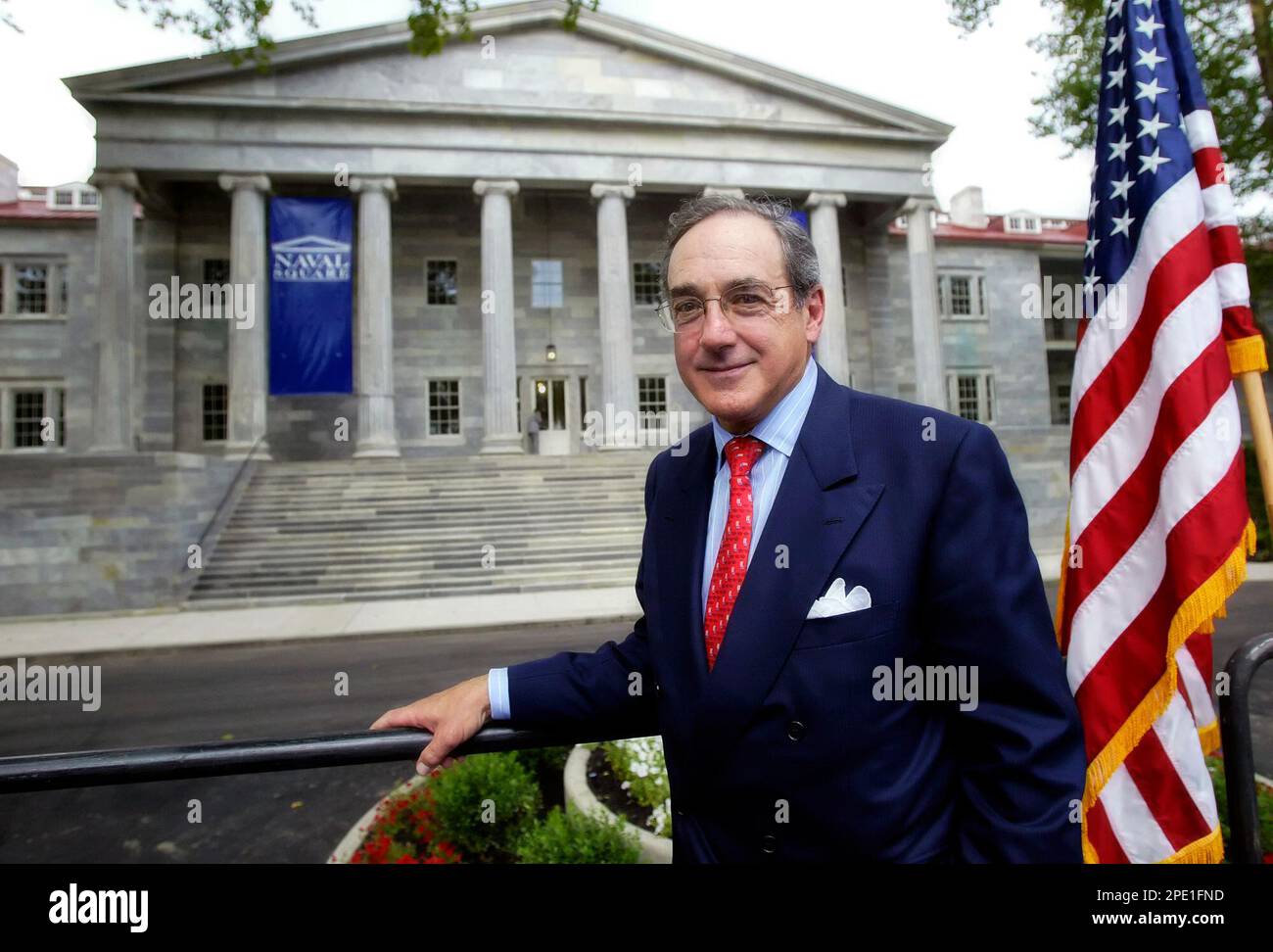 Robert I. Toll, chairman and CEO of Toll Brothers, stands outside ...