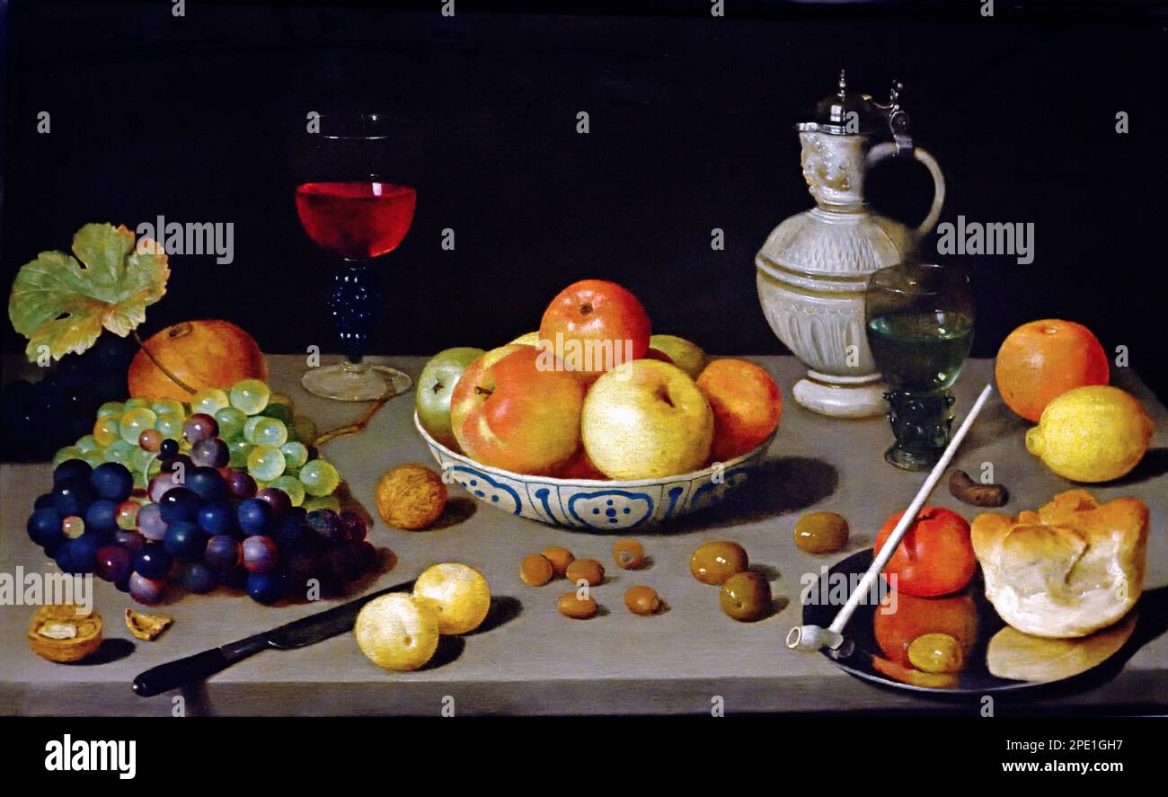 Still Live, 1615-1620 by David Bailly (1584–1657) was a Dutch Golden ...