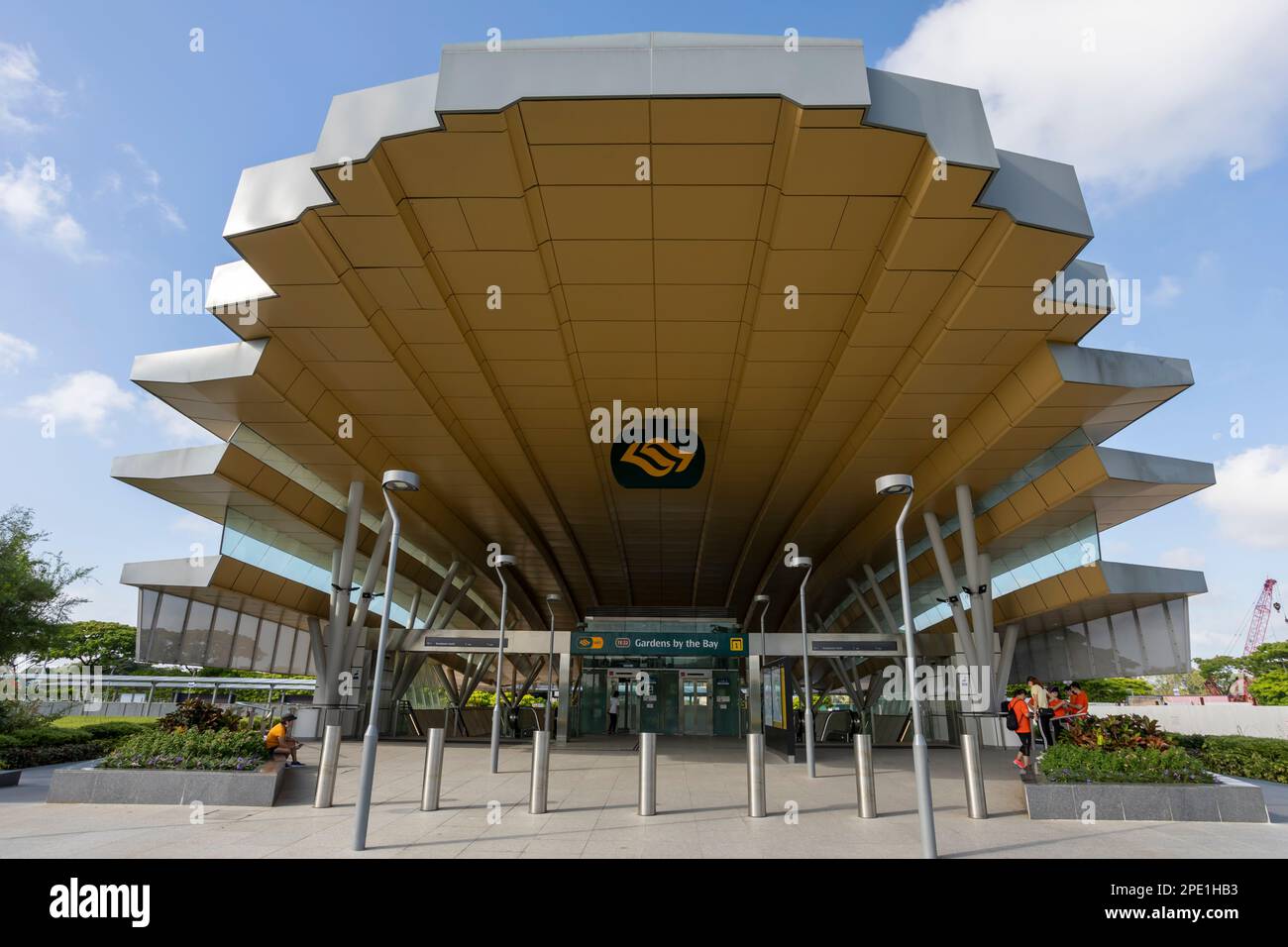 Gardens by the Bay MRT station, Singapore Stock Photo - Alamy