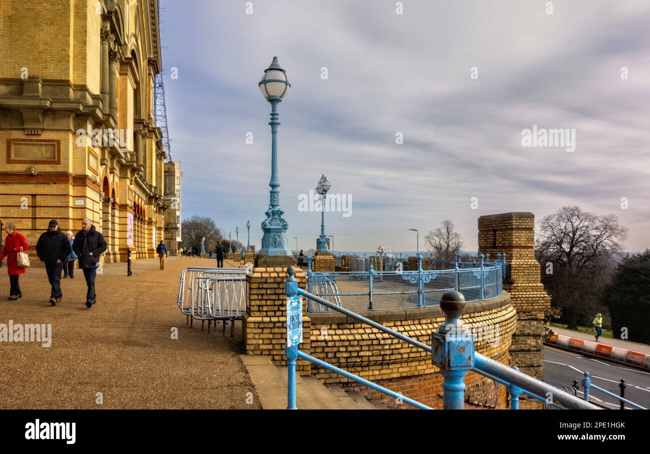 Alexandra Palace (Ally Pally) exterior, London N22 Stock Photo - Alamy