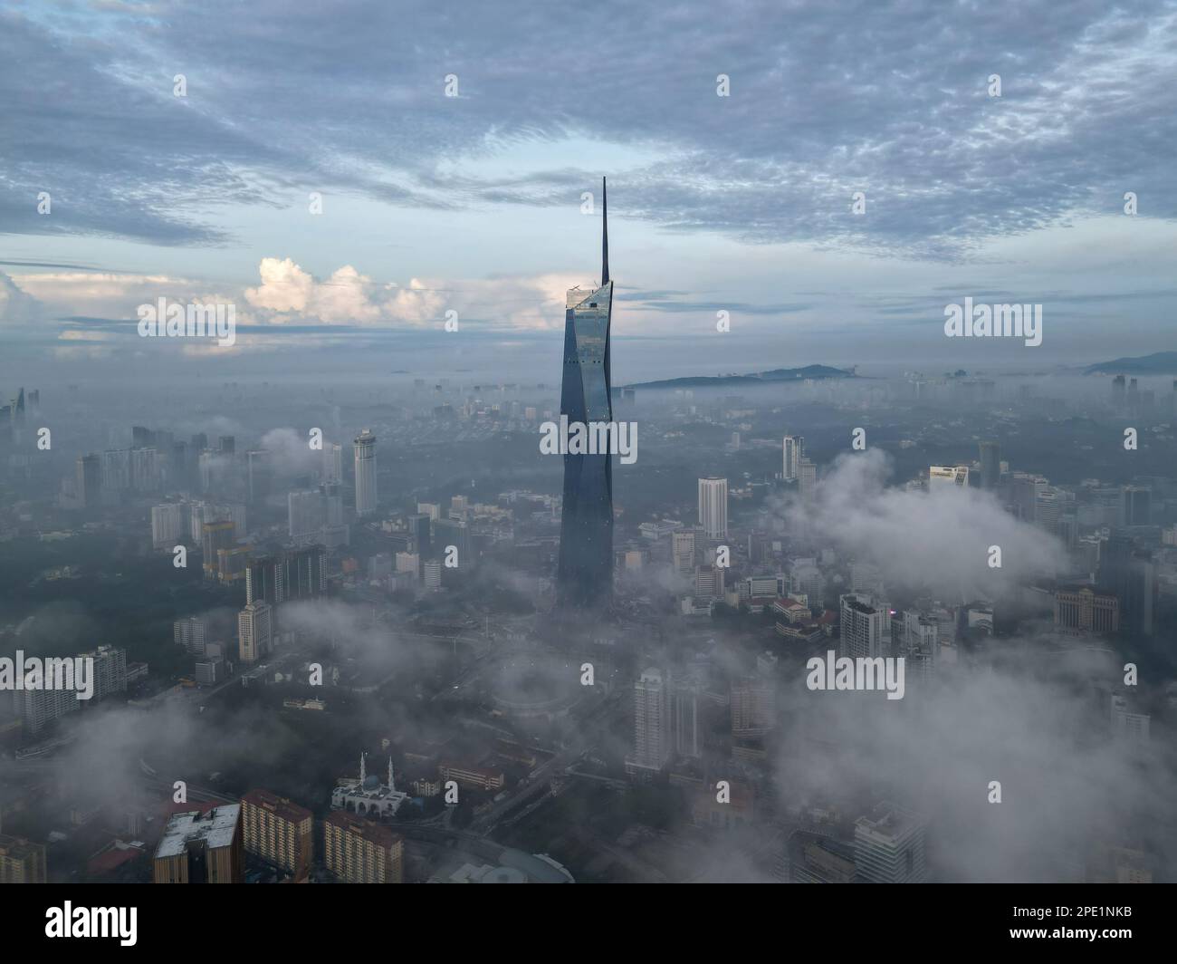Bukit Bintang, Kuala Lumpur, Malaysia - Nov 13 2022: Aerial view of ...