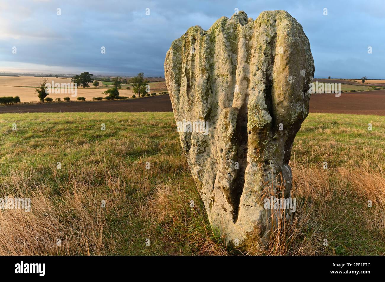 Duddo Five Stones, one stone from a circle of five, also known by other ...