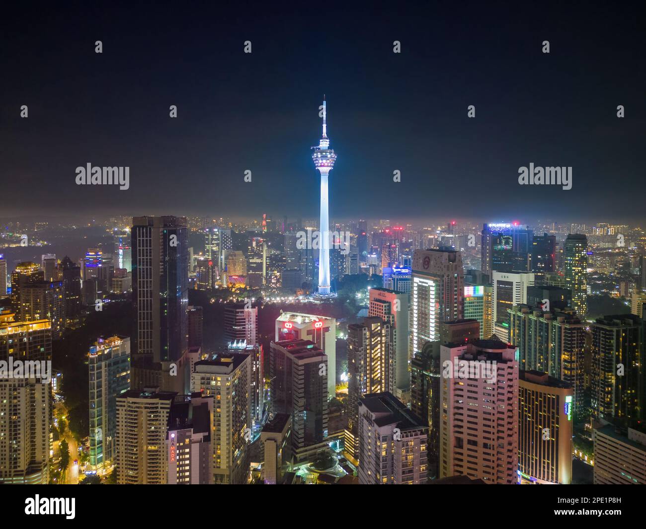 Bukit Bintang, Kuala Lumpur, Malaysia - Nov 29 2022: The city's iconic ...
