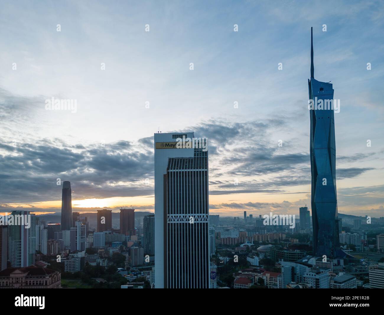 Bukit Bintang, Kuala Lumpur, Malaysia - Dec 05 2022: Aerial view ...