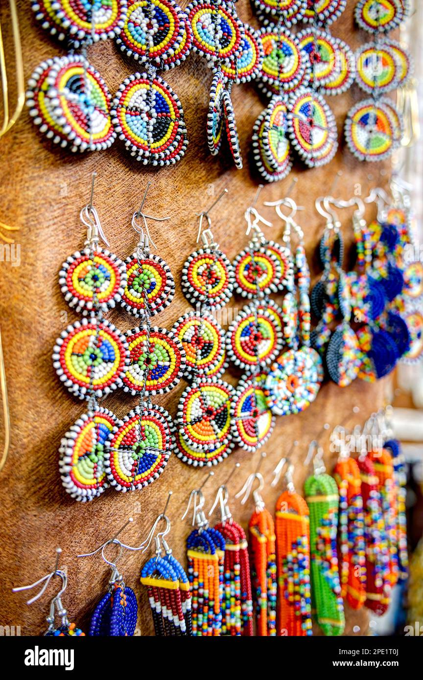 Crafts in Kenya Stock Photo - Alamy