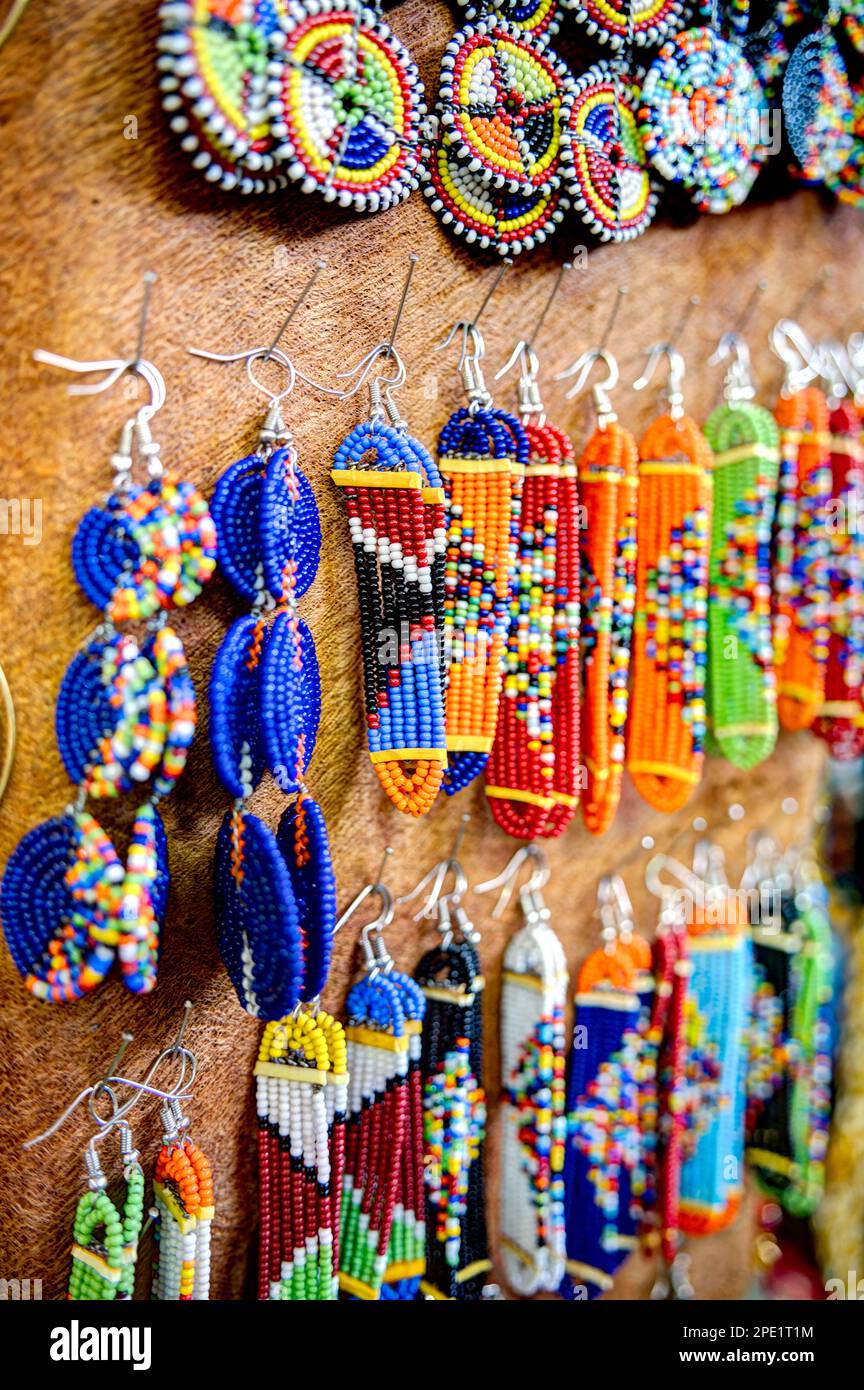 Crafts in Kenya Stock Photo - Alamy