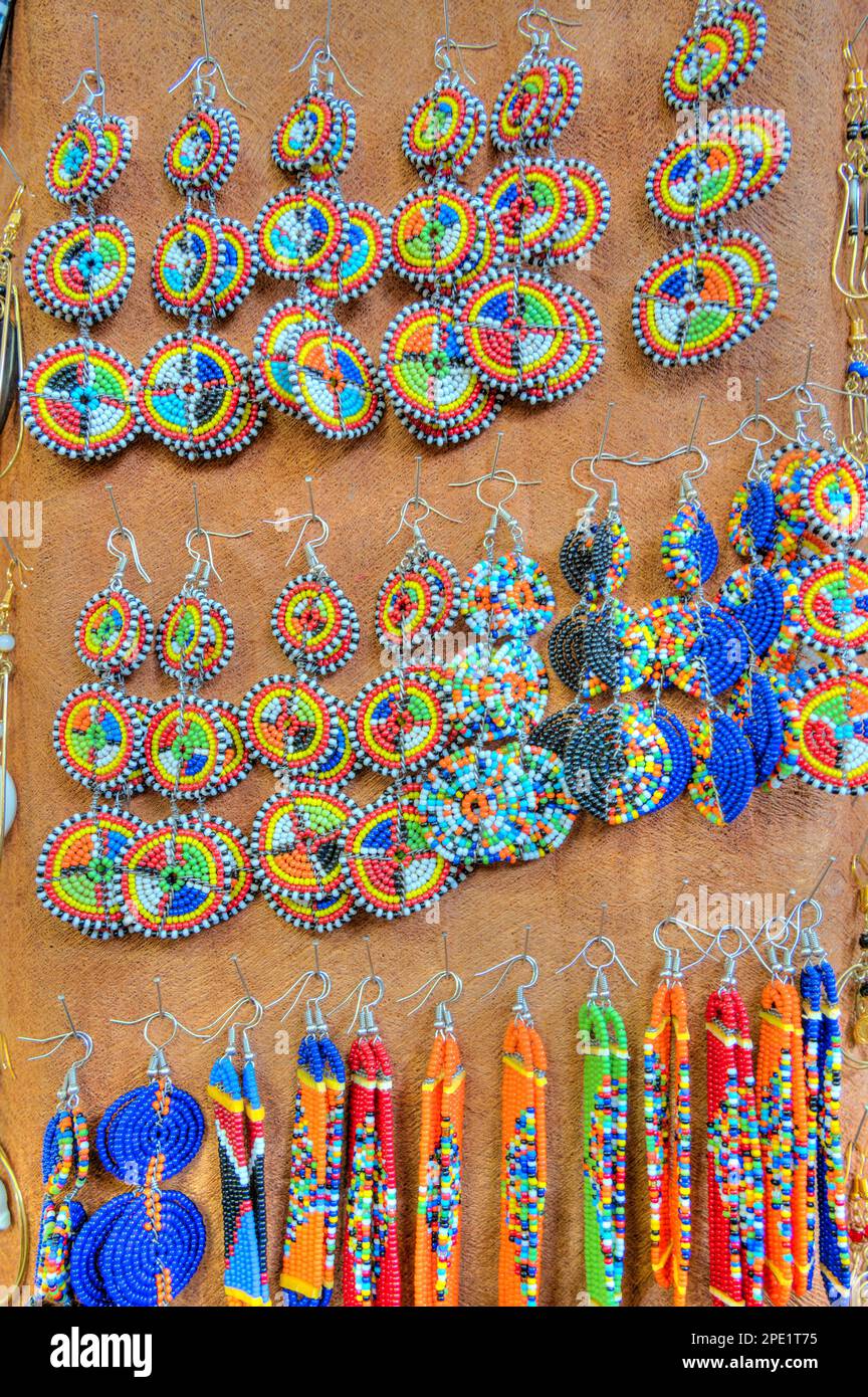 Crafts in Kenya Stock Photo - Alamy