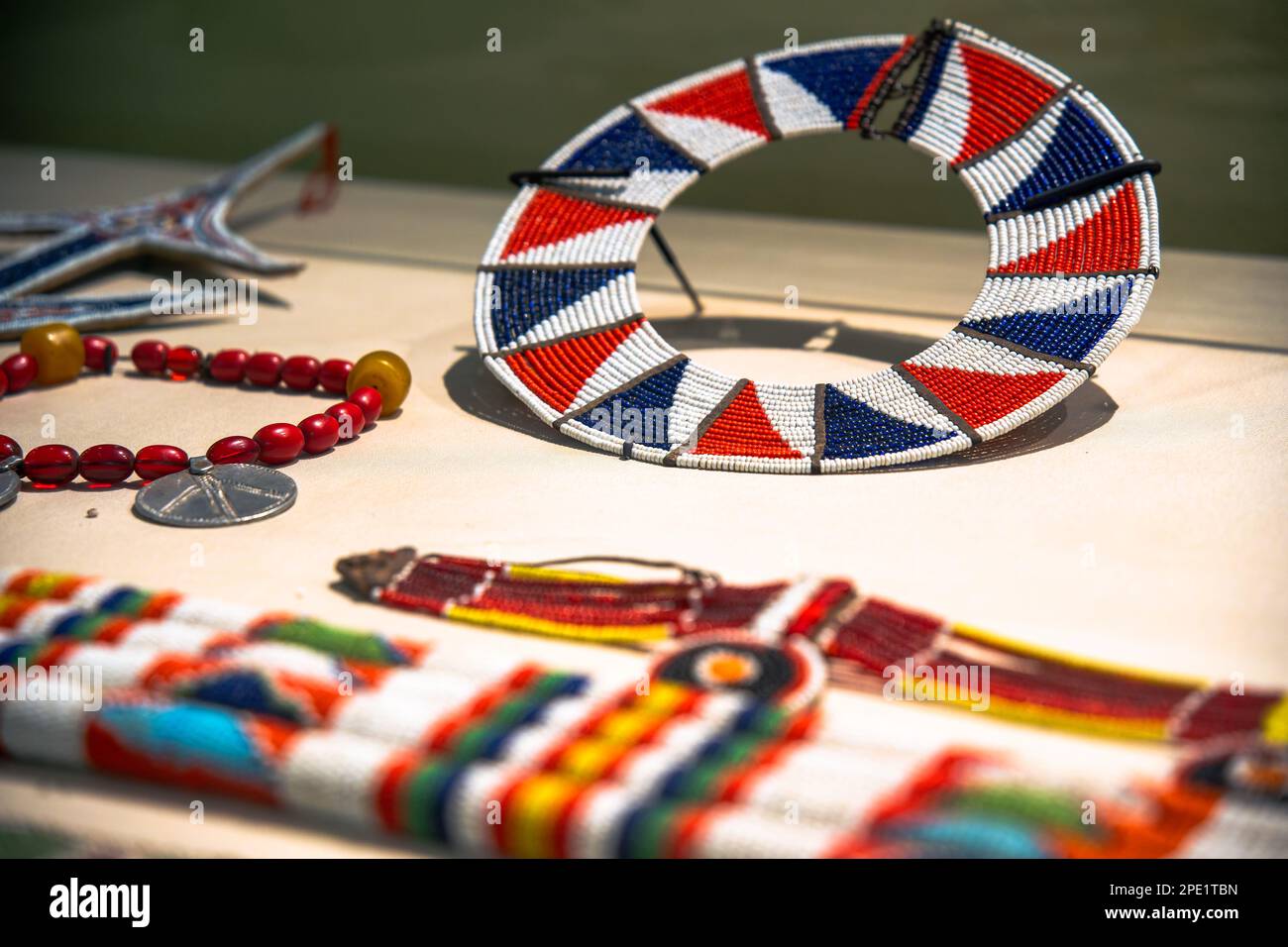 Crafts in Kenya Stock Photo - Alamy