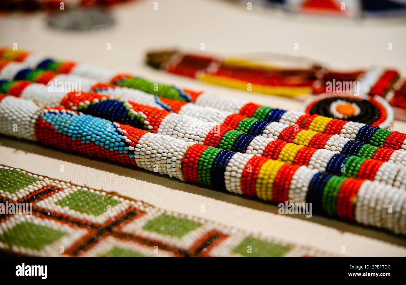Tanzania textile ethnic fabric hi-res stock photography and images - Alamy