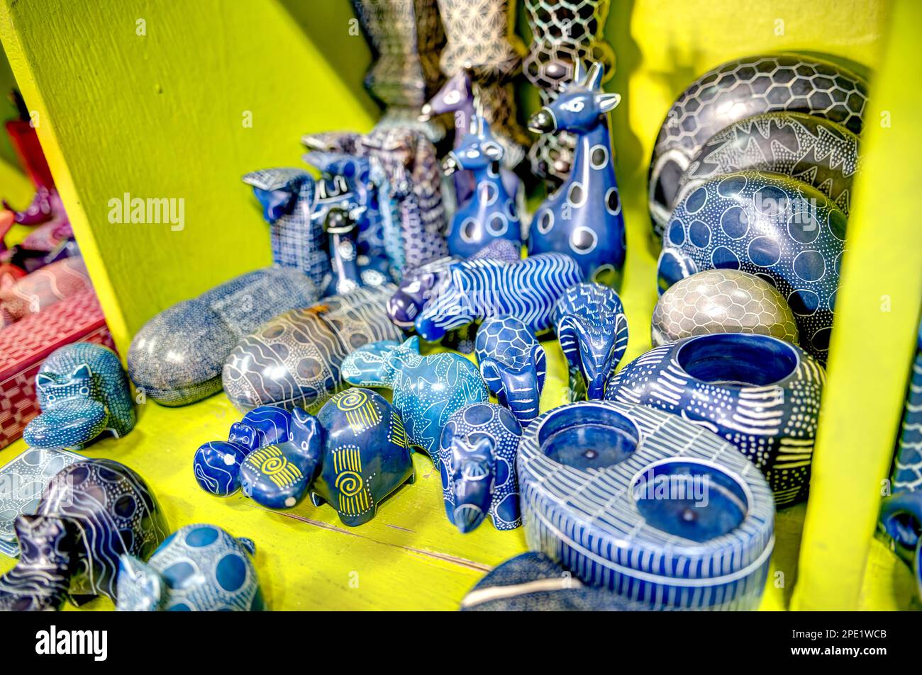 Crafts in Kenya Stock Photo - Alamy
