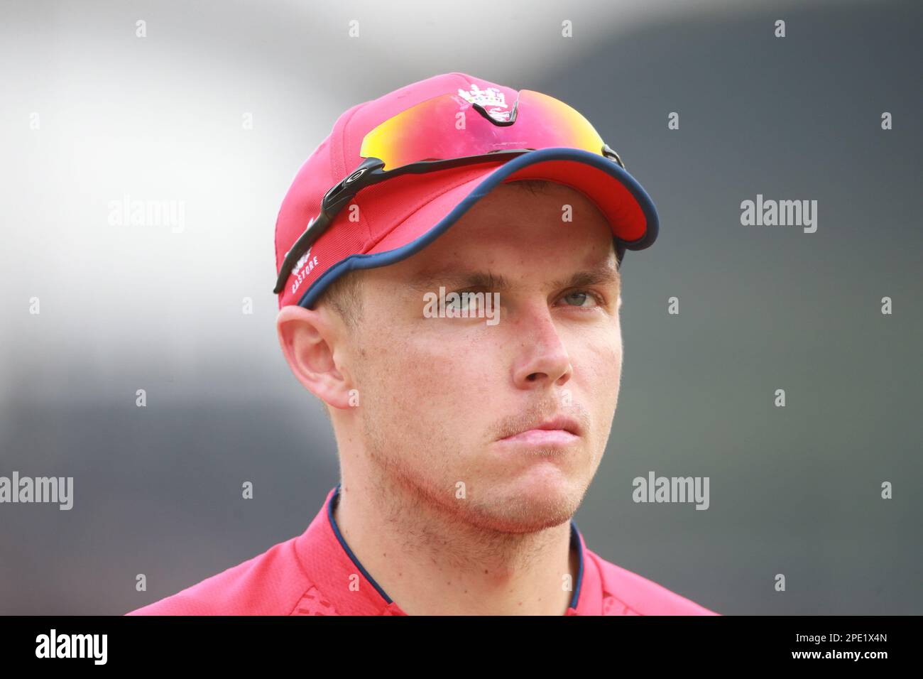 Sam Curran during gthe Bangladesh-England 3rd and final T20I match of ...